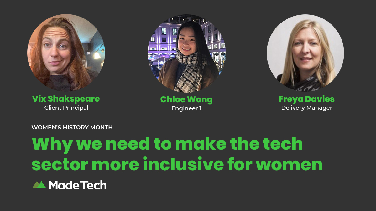 Why we need to make the tech sector more inclusive for women - Made Tech