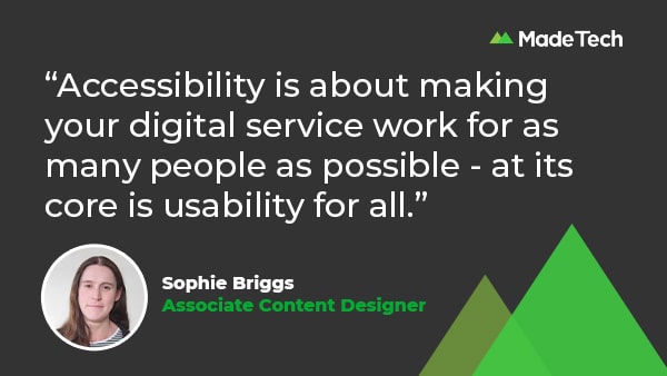 Accessibility at the Met Office: my first Made Tech project - Made Tech