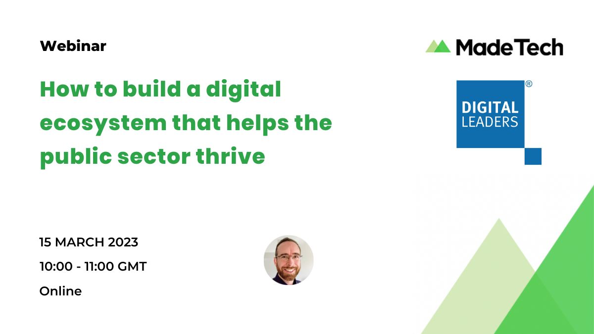 Building a digital ecosystem that helps the public sector thrive