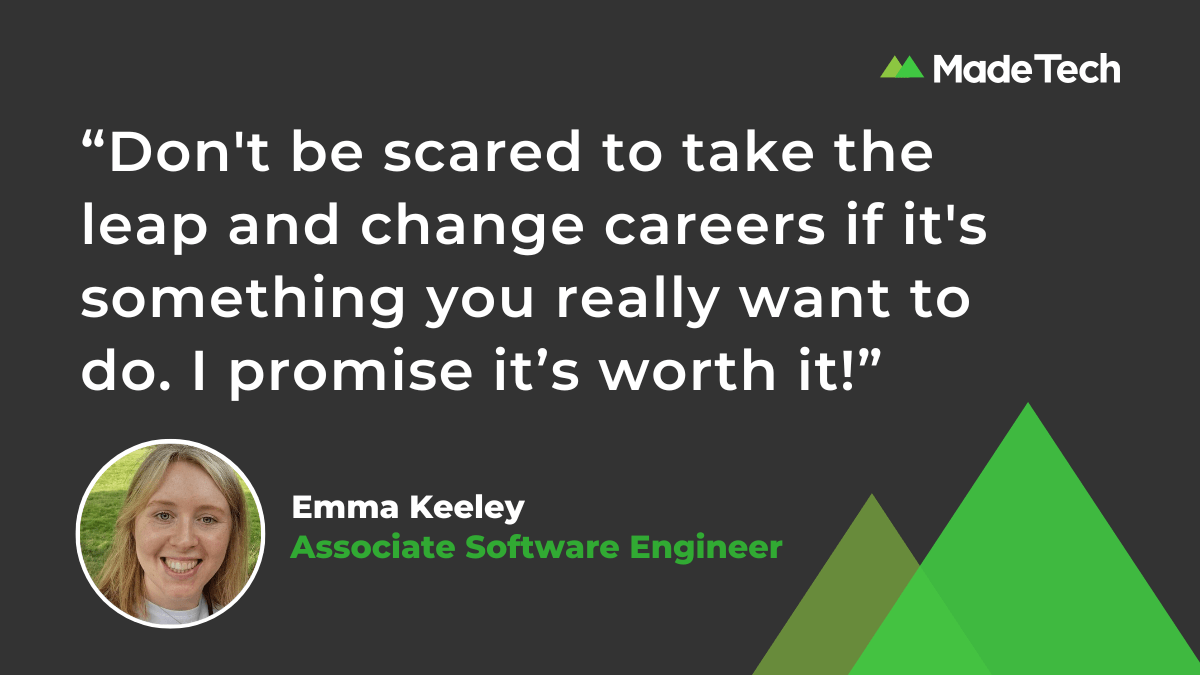 Changing careers: my journey to becoming a software engineer - Made Tech