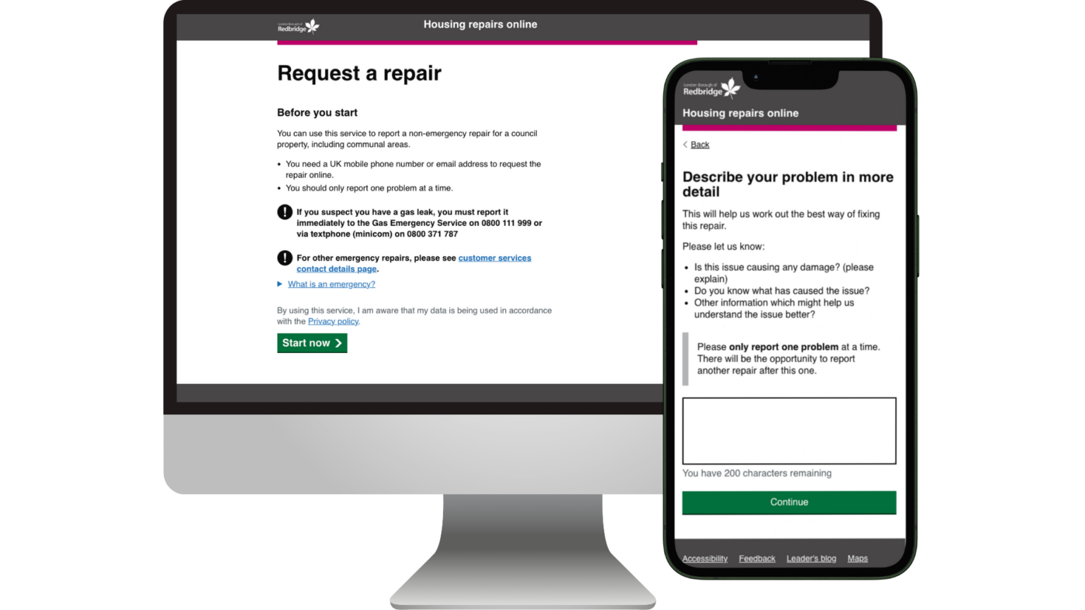 Reimagining housing repairs in the London Borough of Redbridge - Made Tech