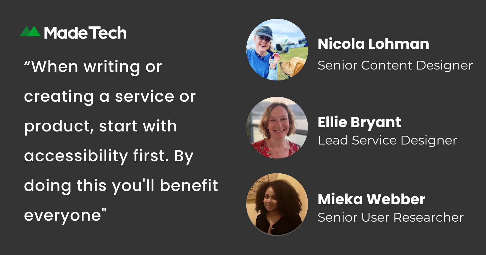 Accessibility in design: digital access and inclusion for all - Made Tech