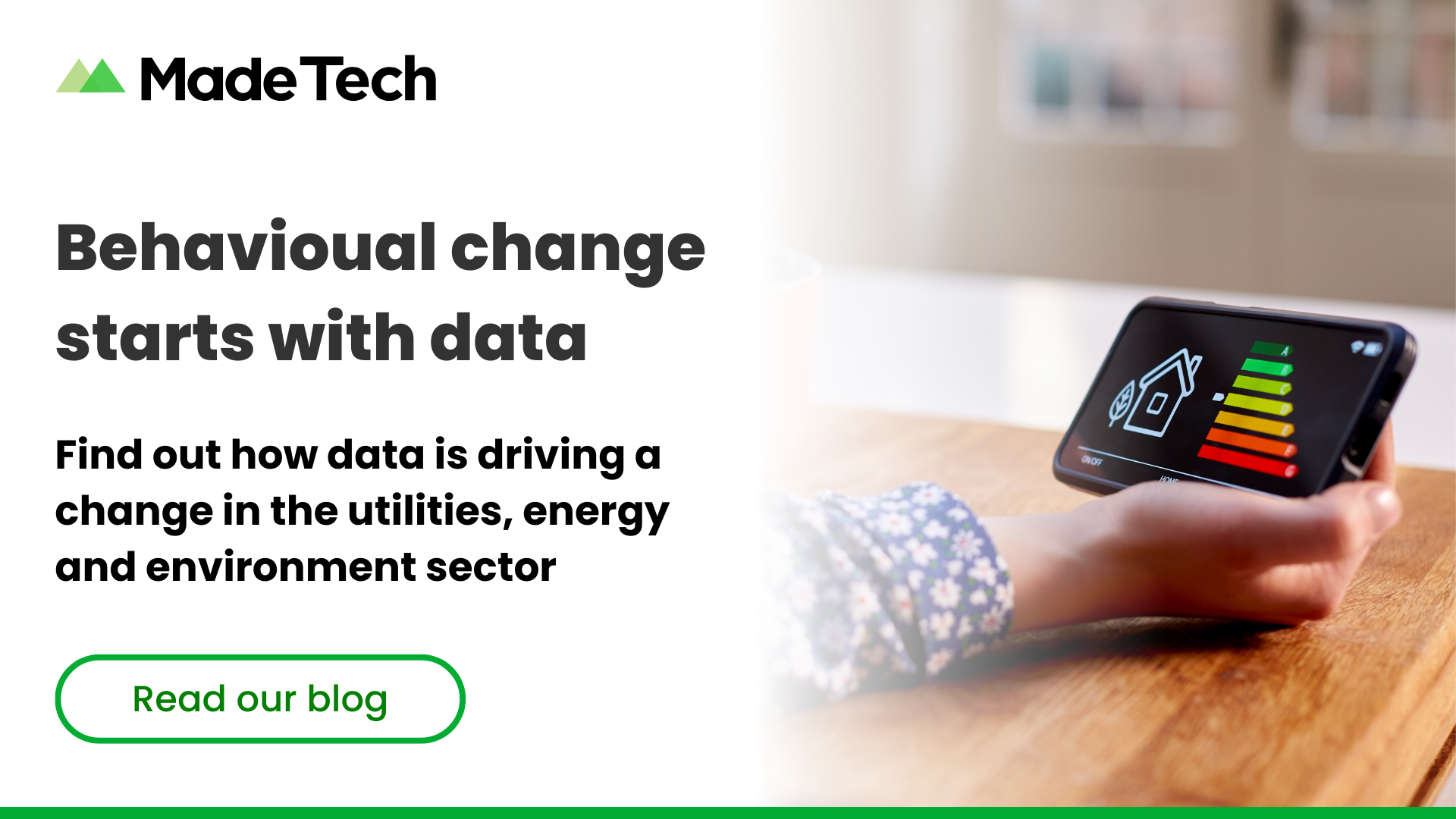 Behavioural change starts with data - Made Tech